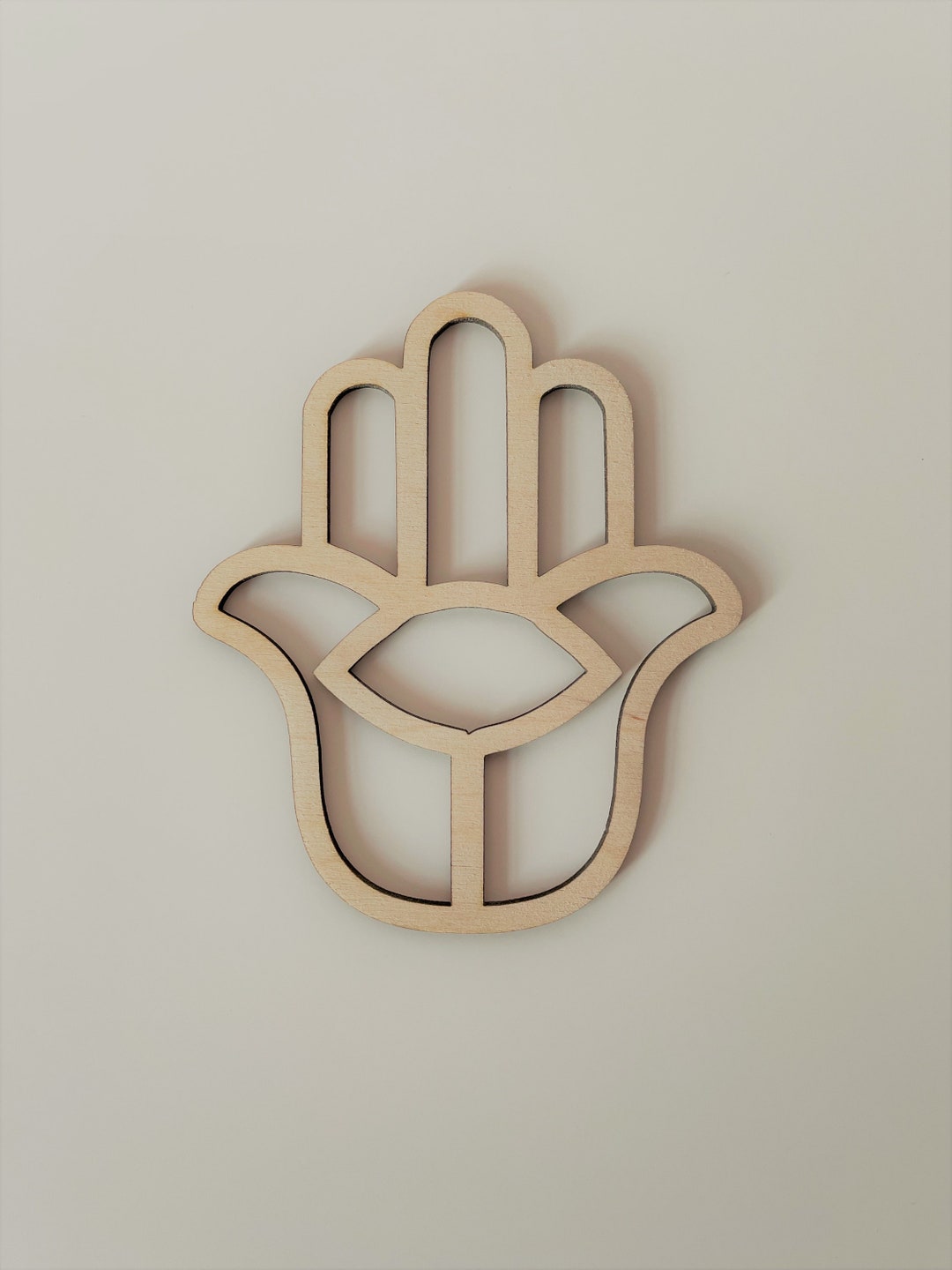 Birch Plywood Hamsa Outline: Macrame Mobile Shapes - Etsy