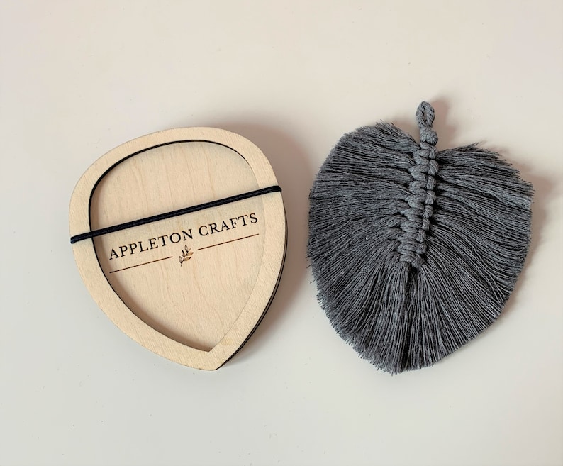 Macrame Leaf & Feather Cutting Template / Macrame Wall Hanging - Etsy Australia