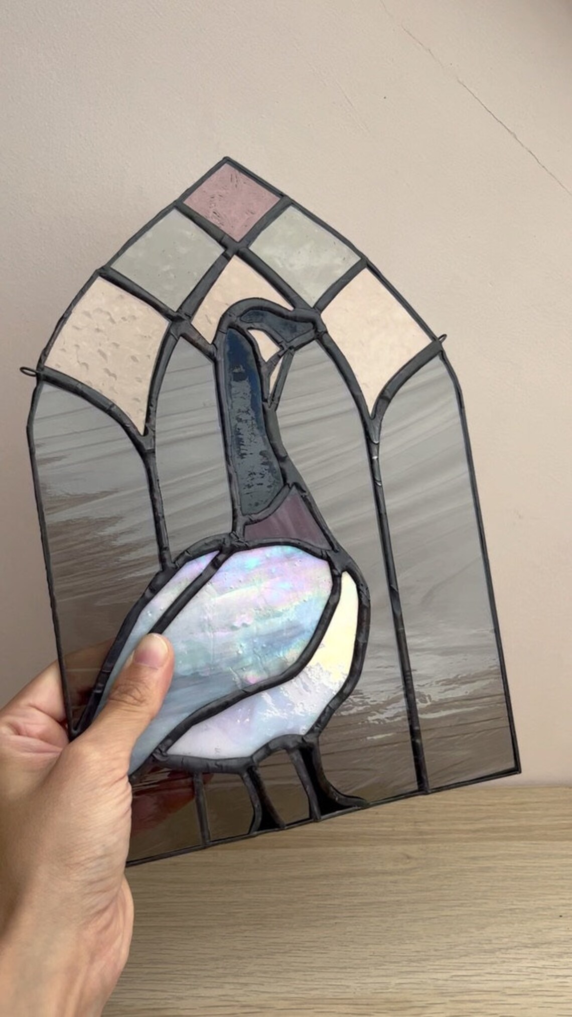 Stained Glass Goose Pattern - Etsy