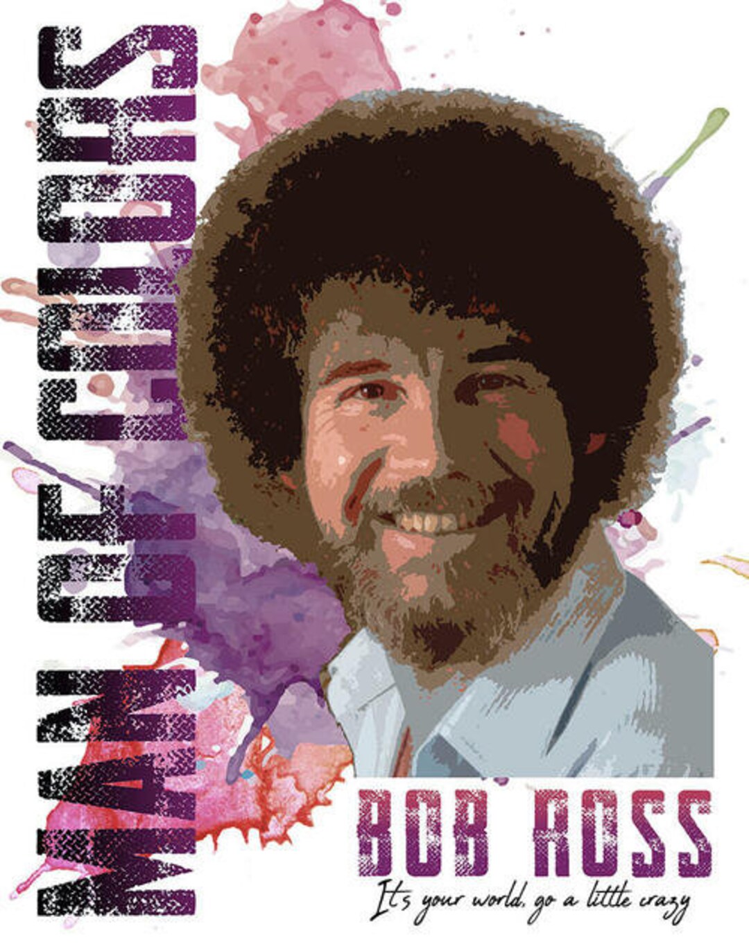 Bob Ross Sign | Art Sign | Bob Ross | Vintage Sign | Sign | Garage Sign ...