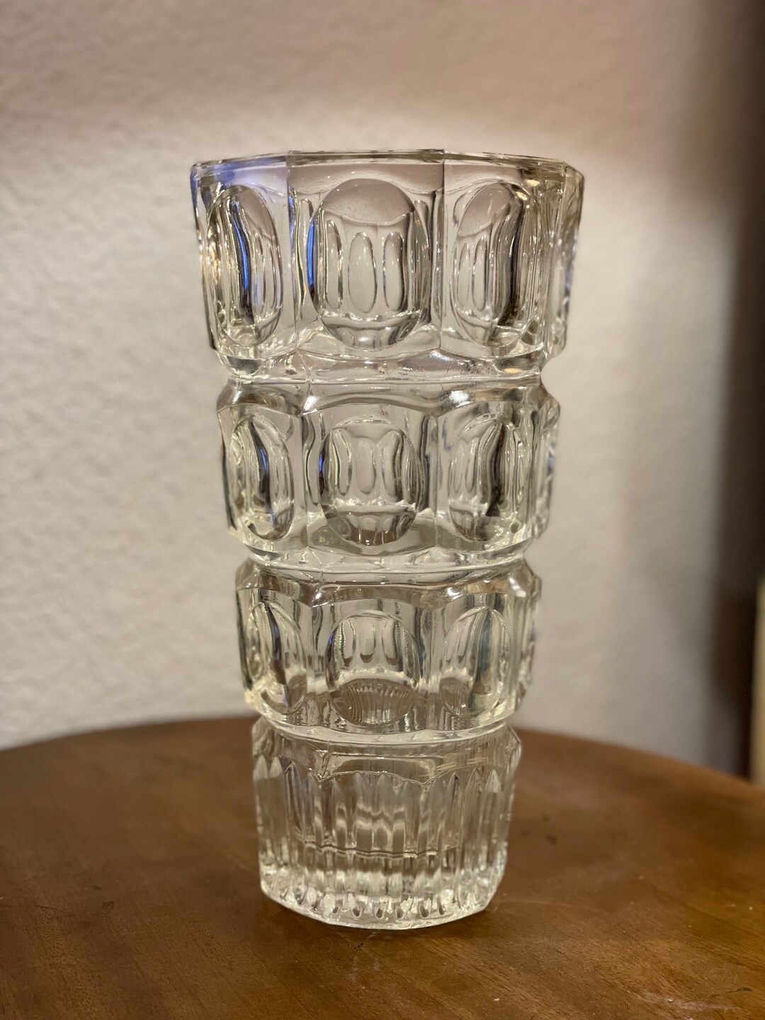 Vintage 1930’s Josef Hoffman for Moser Art Deco Glass Vase - Etsy