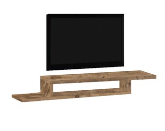 Rustic Floating Tv Stand | Etsy