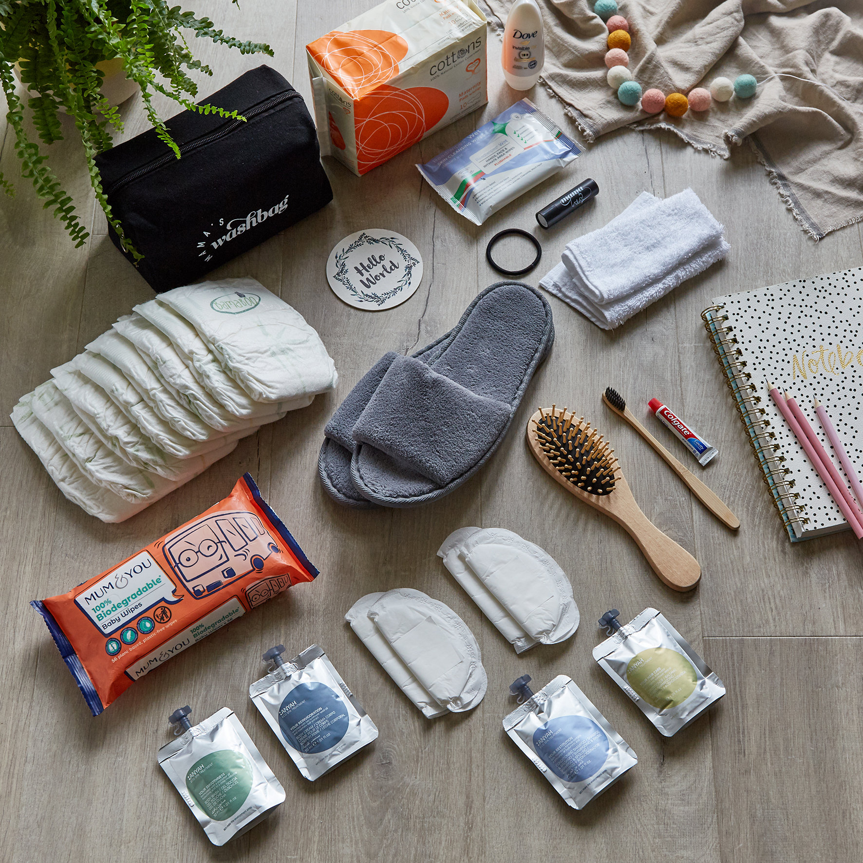 Birthbag - Pre Packed Maternity Hospital Birth Bag Essentials Set for ...