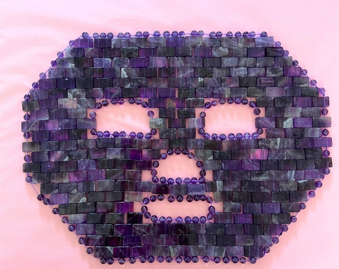 Pure Amethyst Face Mask, | Best Christmas Gift | Birthday Gift | Bestie ...