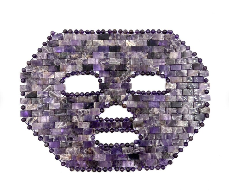 Pure Amethyst Face Mask, | Best Christmas Gift | Birthday Gift | Bestie ...
