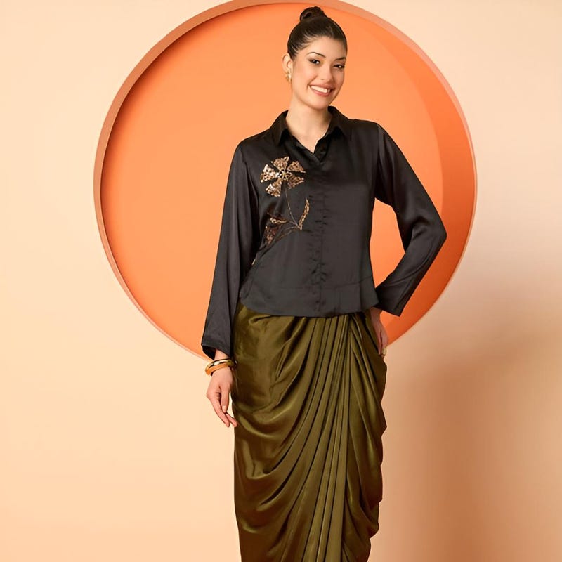 Indian Fusion Shirts - Etsy UK