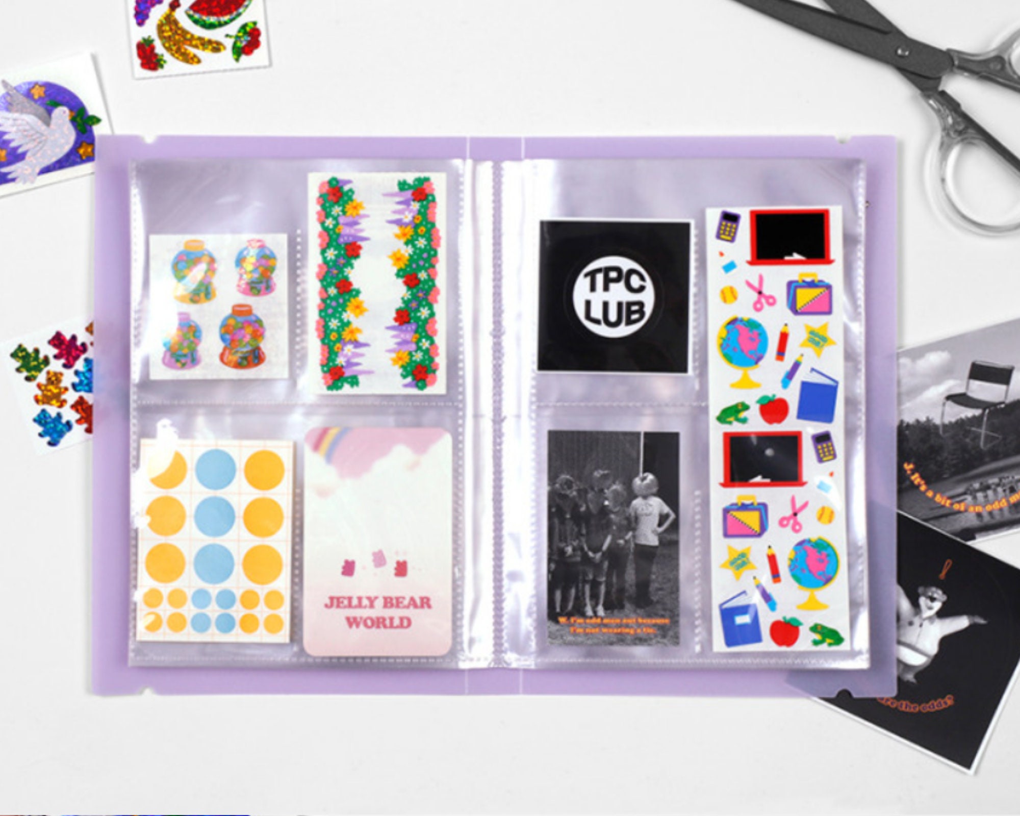 Photo Card Binder / Stickers / Sticker Binder / Kpop Photo Album ...