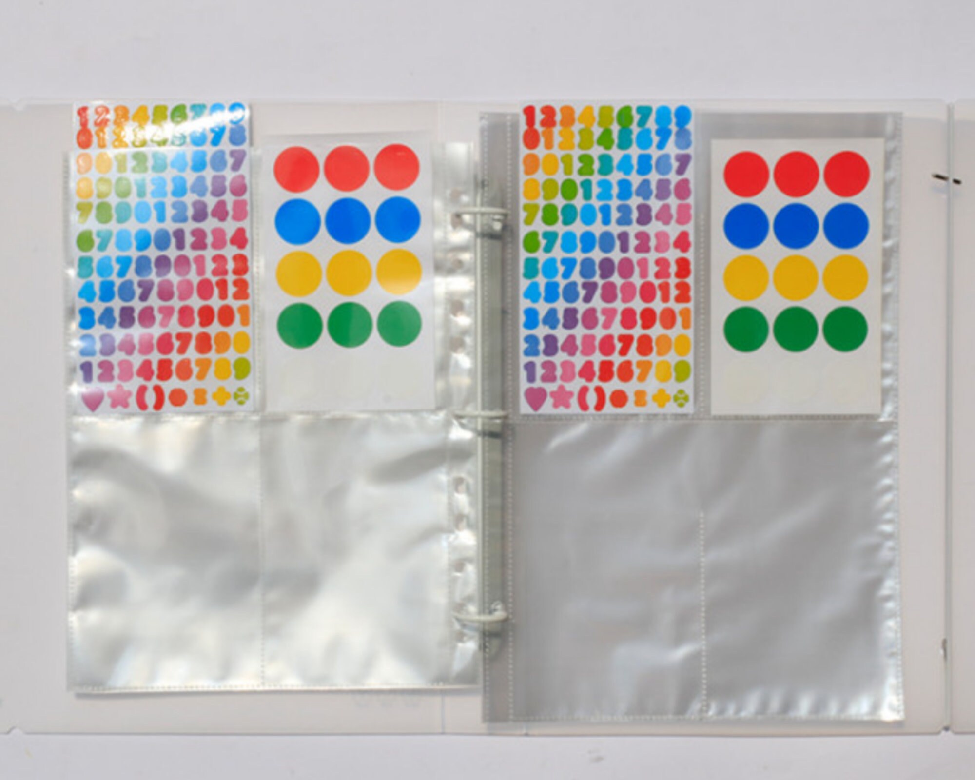 A4 POCKET BINDER COVER A4 Sticker Binder Photo Card Binder Cover ...