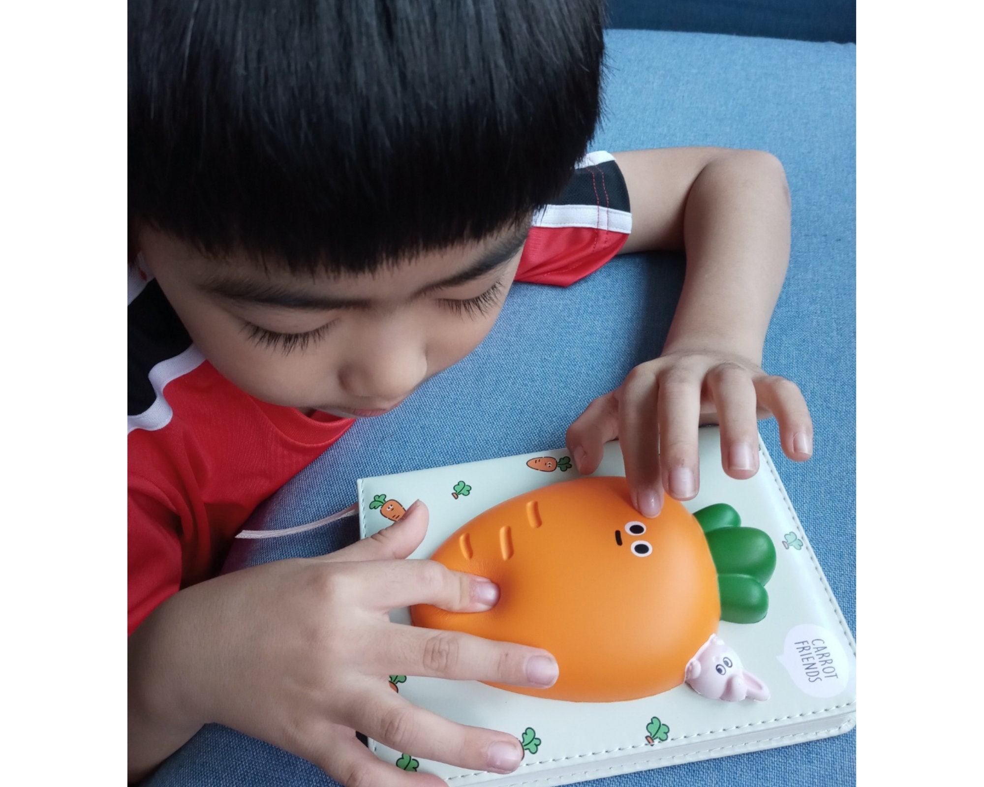 Unicorn Squishy Notebook / Cute Squishy Animal Binder/ Kawaii PU ...