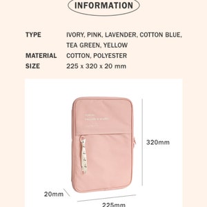 Tablet Case / 11 iPad Case6 Colro / Tablet Sleeve / iPad Pouch / iPad ...