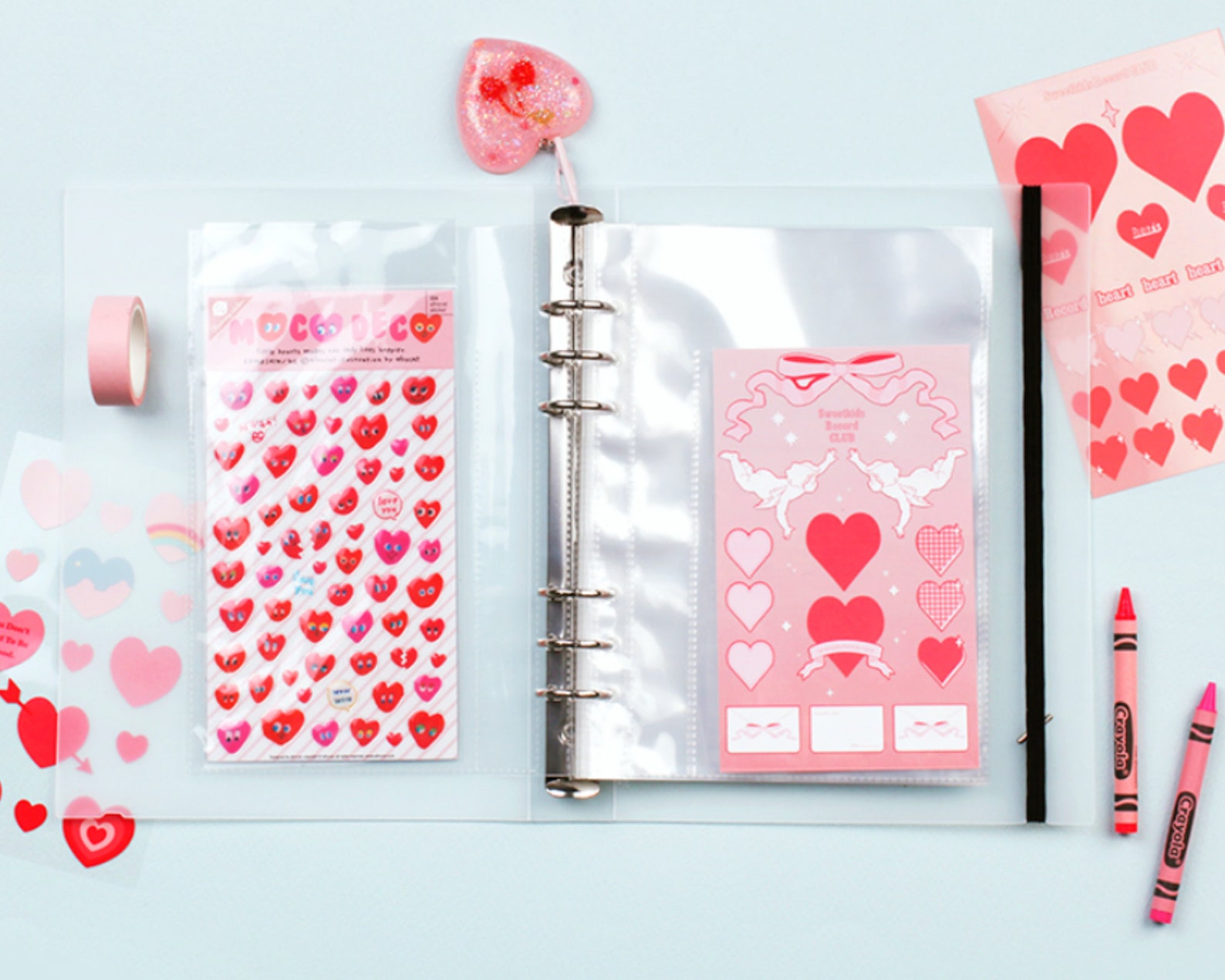 A5 Binder Cover Refill, Sticker Binder, Empty Planner, Christmas Gift ...