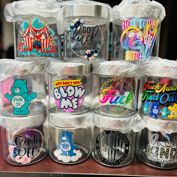 Stash Jar - Etsy