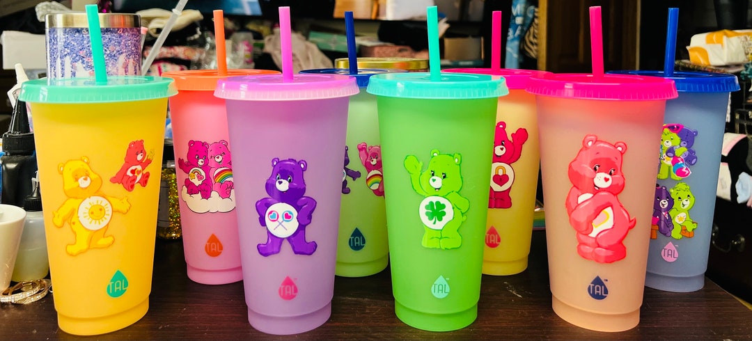 Care Bears Coloring Changing Cups Cups Change Color When Liquid is ...