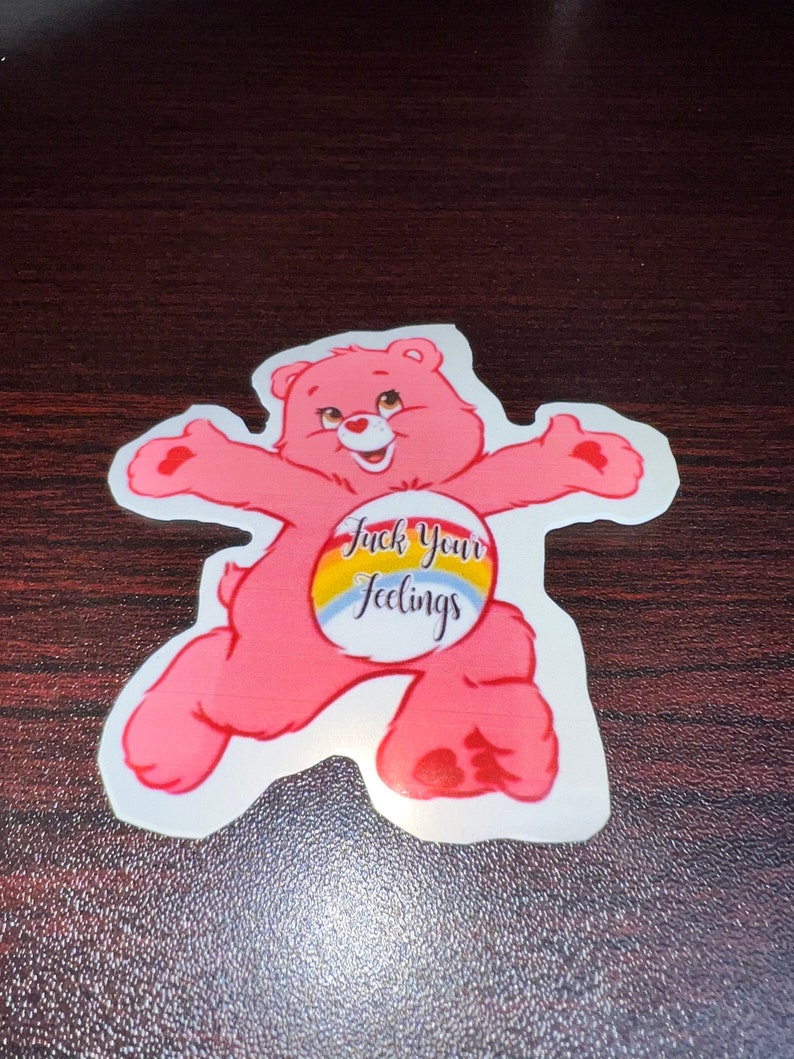 Swear Bear Sticker Set - Etsy