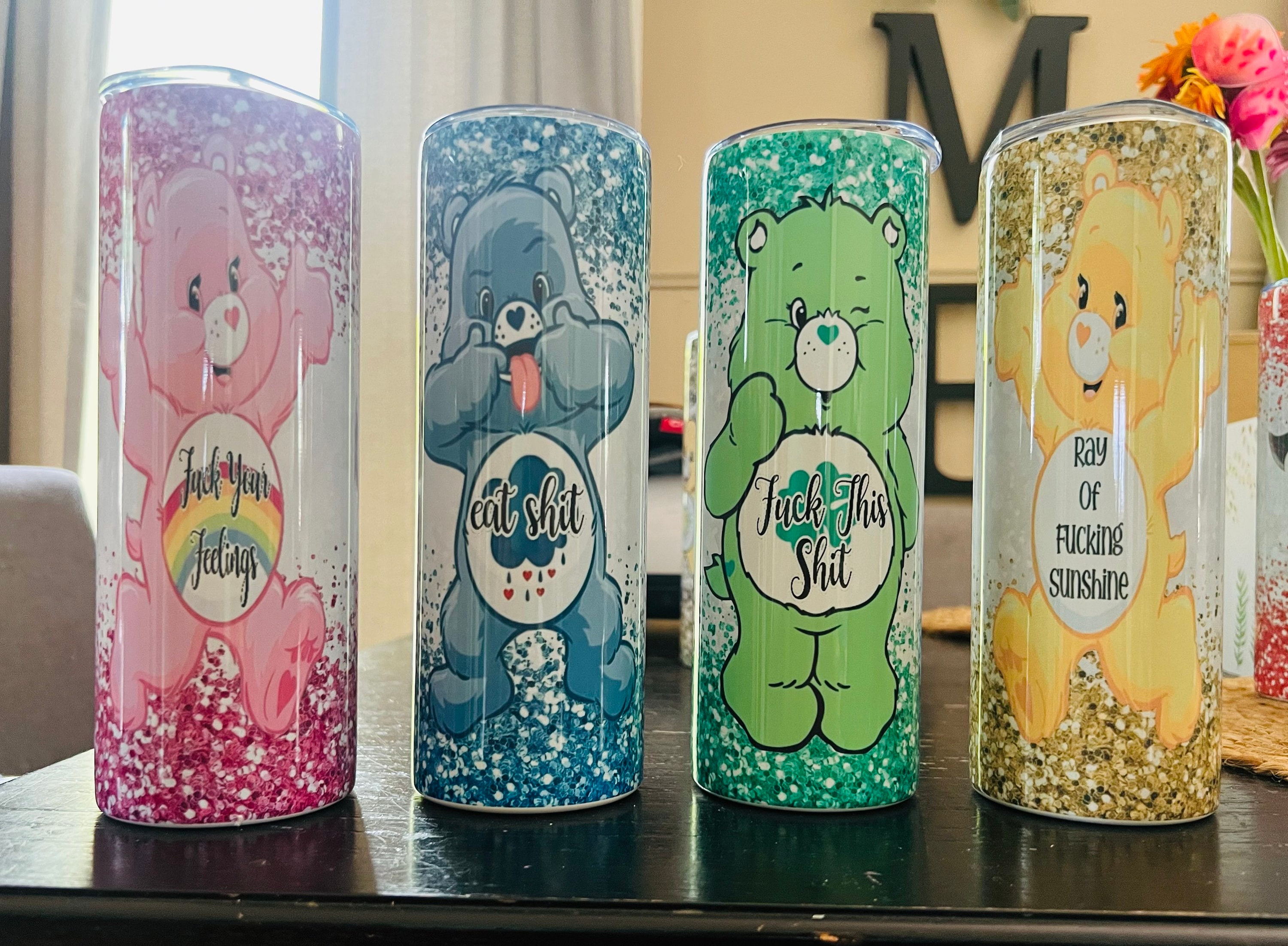 Swear Bear Care Bear Swear Bears. Makes a Funny Gift. Includes - Etsy ...