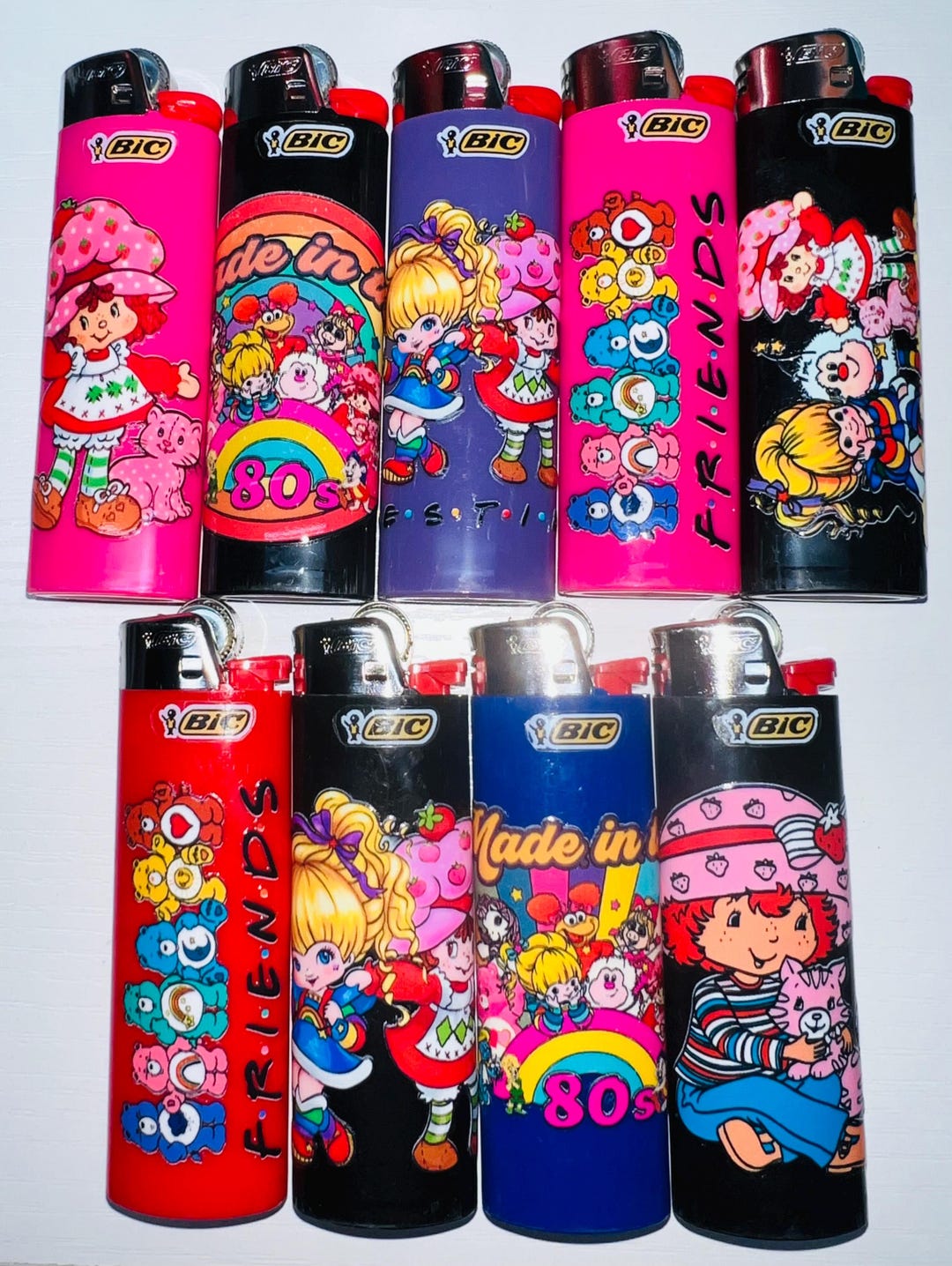 80s Themed Nostalgic Bic Lighters!! - Etsy Australia