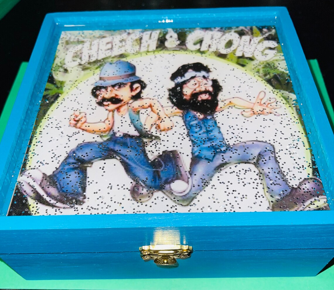 Cheech and Chong Wooden Stash Box | Etsy