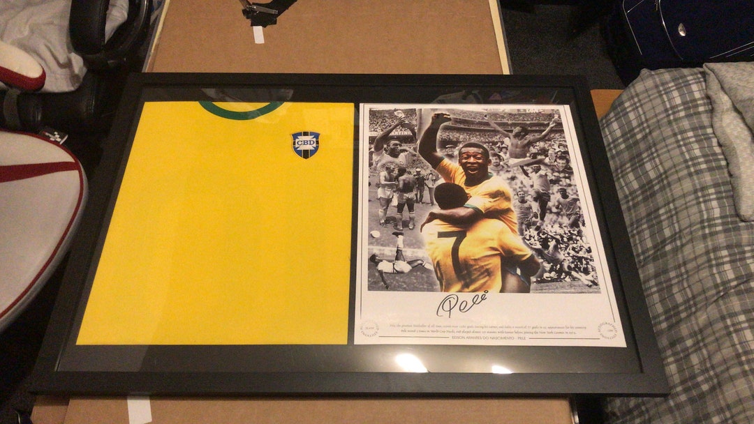 Signed Pele Print in Frame With Coa - Etsy