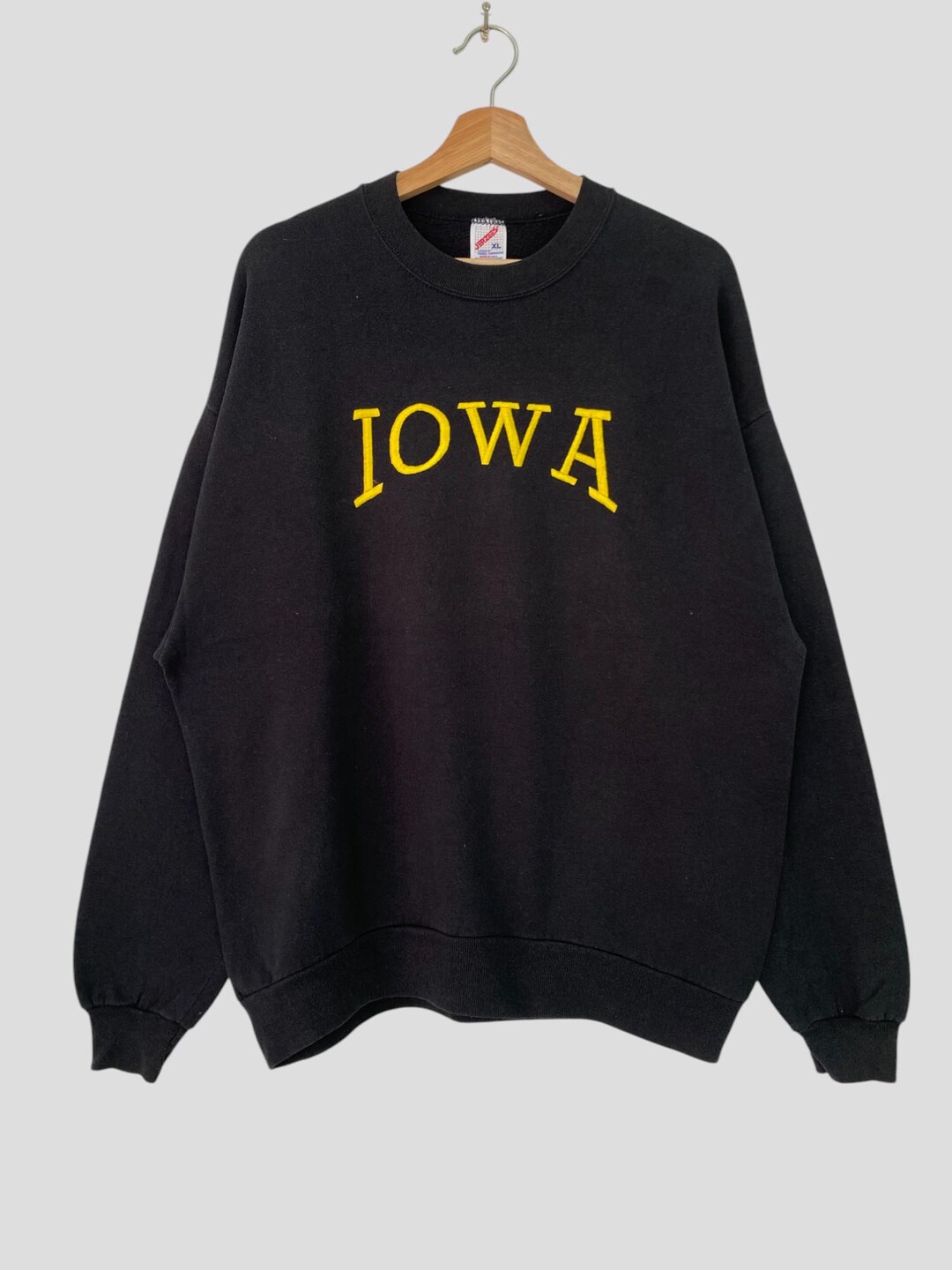 Vintage Iowa State Spell Out Embroidery Sweatshirt Xlarge Iowa State ...