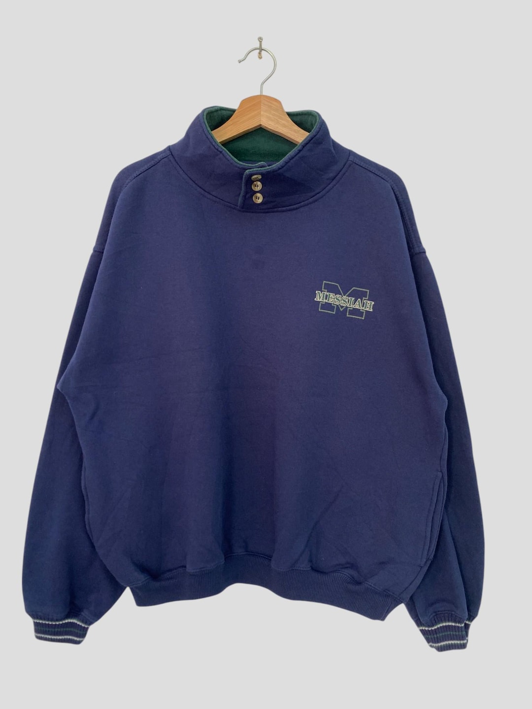 Vintage Messiah Print Logo Sweatshirt Turtleneck Size X-large - Etsy