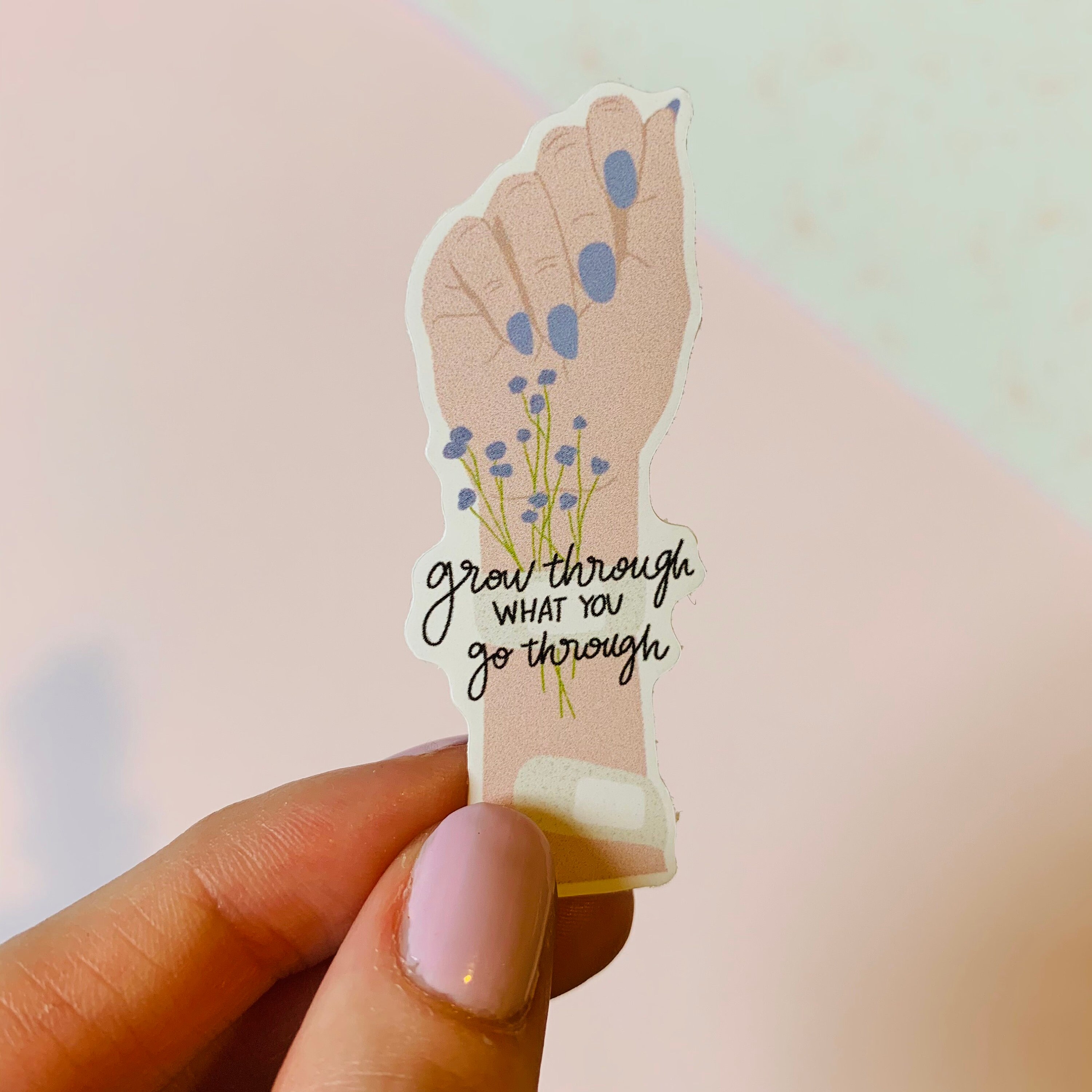 Floral Quote Sticker Pack/ Motivational Sticker/ Sticker Pack/ - Etsy.de