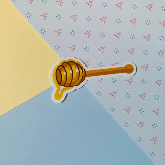 Honey Wand Sticker/ Honey Sticker/ Die-cut Sticker/ Matte | Etsy