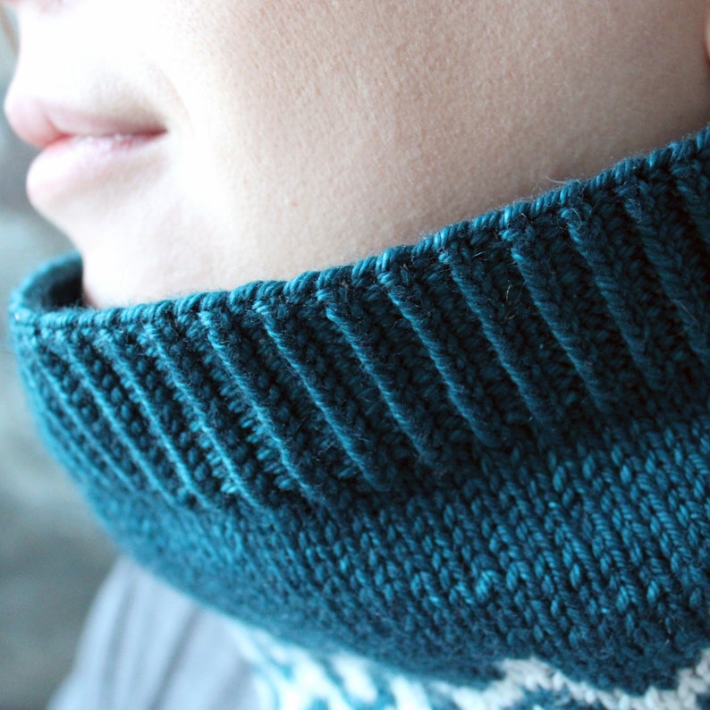 Pirl Cowl - Stranded Colourwork Cowl Knitting Pattern - Etsy
