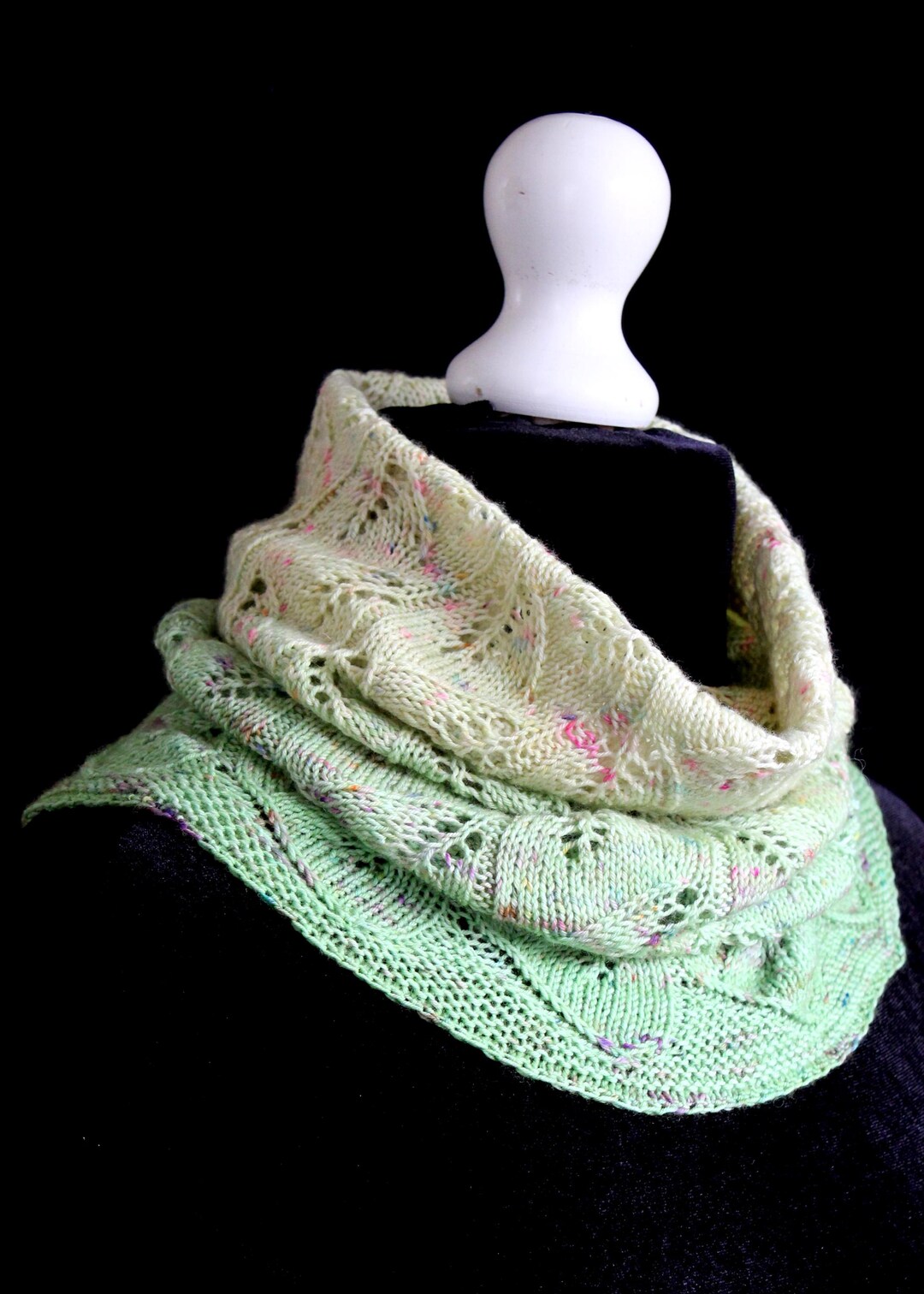 Cashie - Lace Cowl Knitting Pattern - Etsy