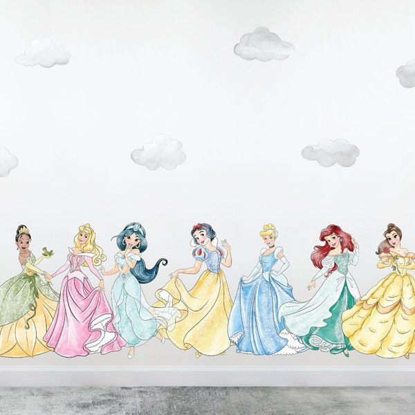 Wall Decal Princess - Etsy