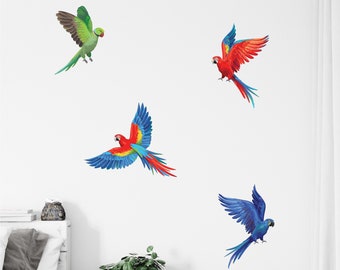 Bird Wall Decals | Etsy