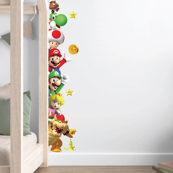 Super Mario Decal - Etsy