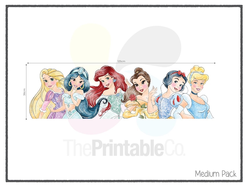 Removable Peeking Princesses Wall Stickers, Peeking Princess Wall ...