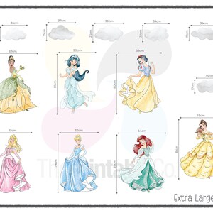 Princess Bedroom Wall Decals, Girls Room Idea Princess, Girls Princess ...