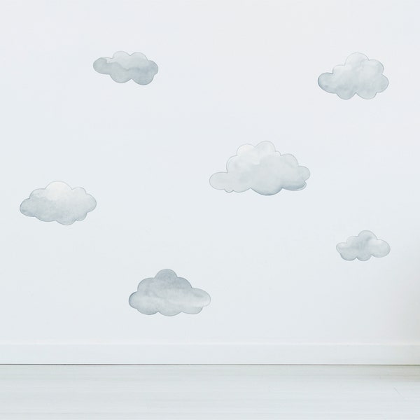 Cloud Wall Decals - Etsy