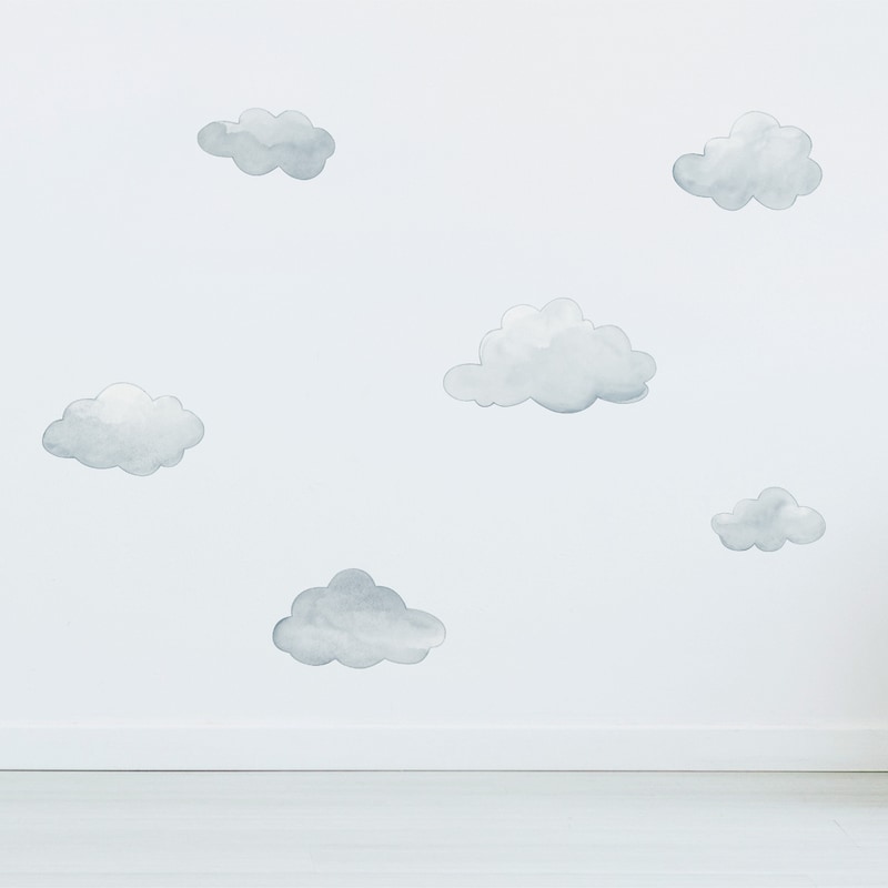 Cloud Wall Decals - Etsy