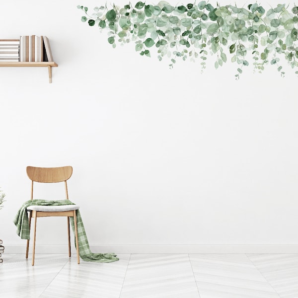 Greenery Wall Decal - Etsy
