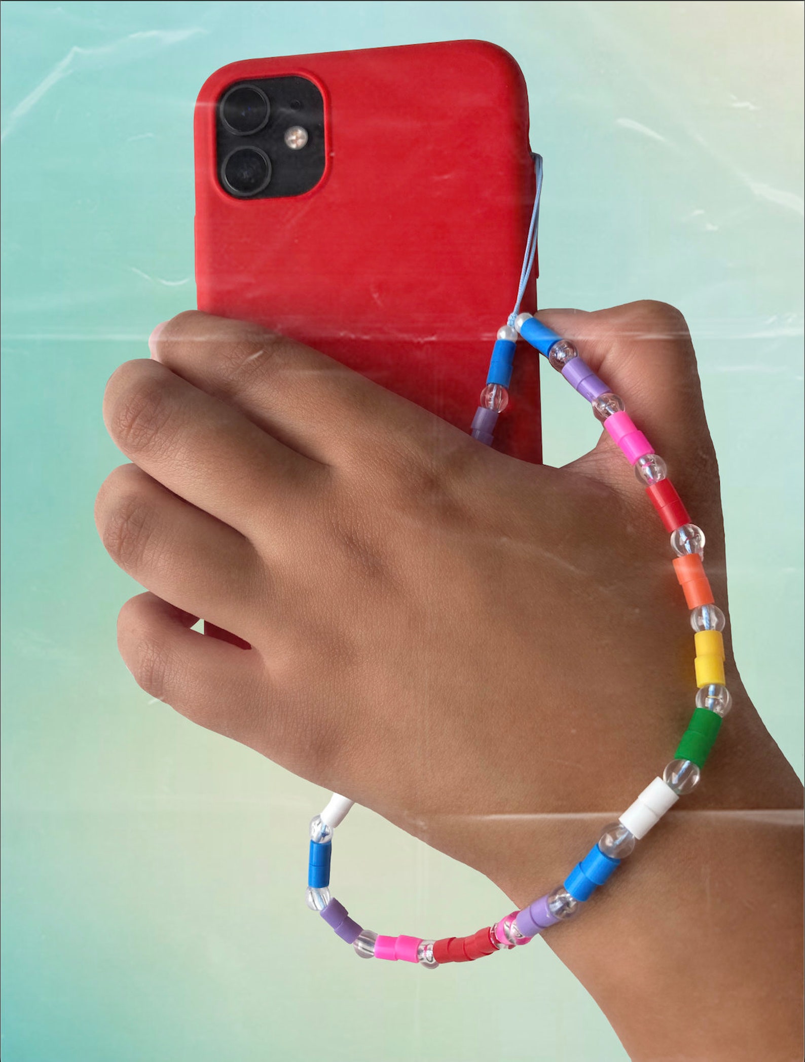 RAINBOW Phone String Phone Charm Phone Chain - Etsy