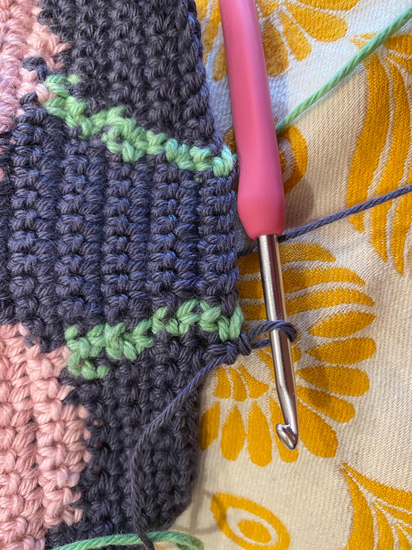 BATS ABOUT BATS 2 Crochet Pattern Squares: Photo Tutorial for Wall ...