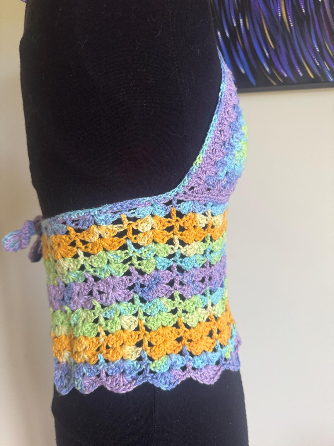 NOT Your Granny's Charmed Tank TOP (easy Beginner Crochet Pattern Photo ...