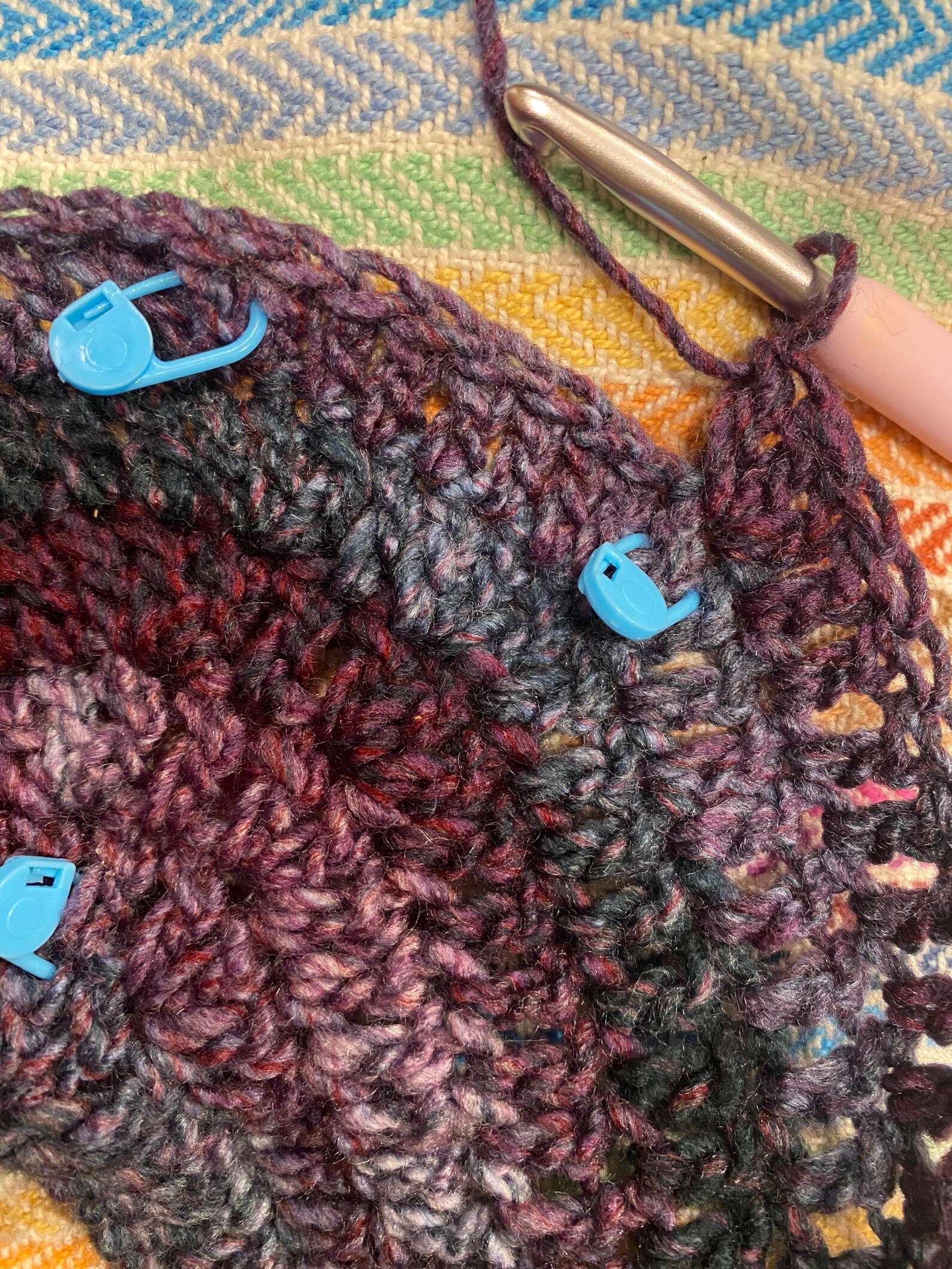 Hooded Poncho/cape: Easy Beginner Crochet Pattern & Photo Tutorial ...