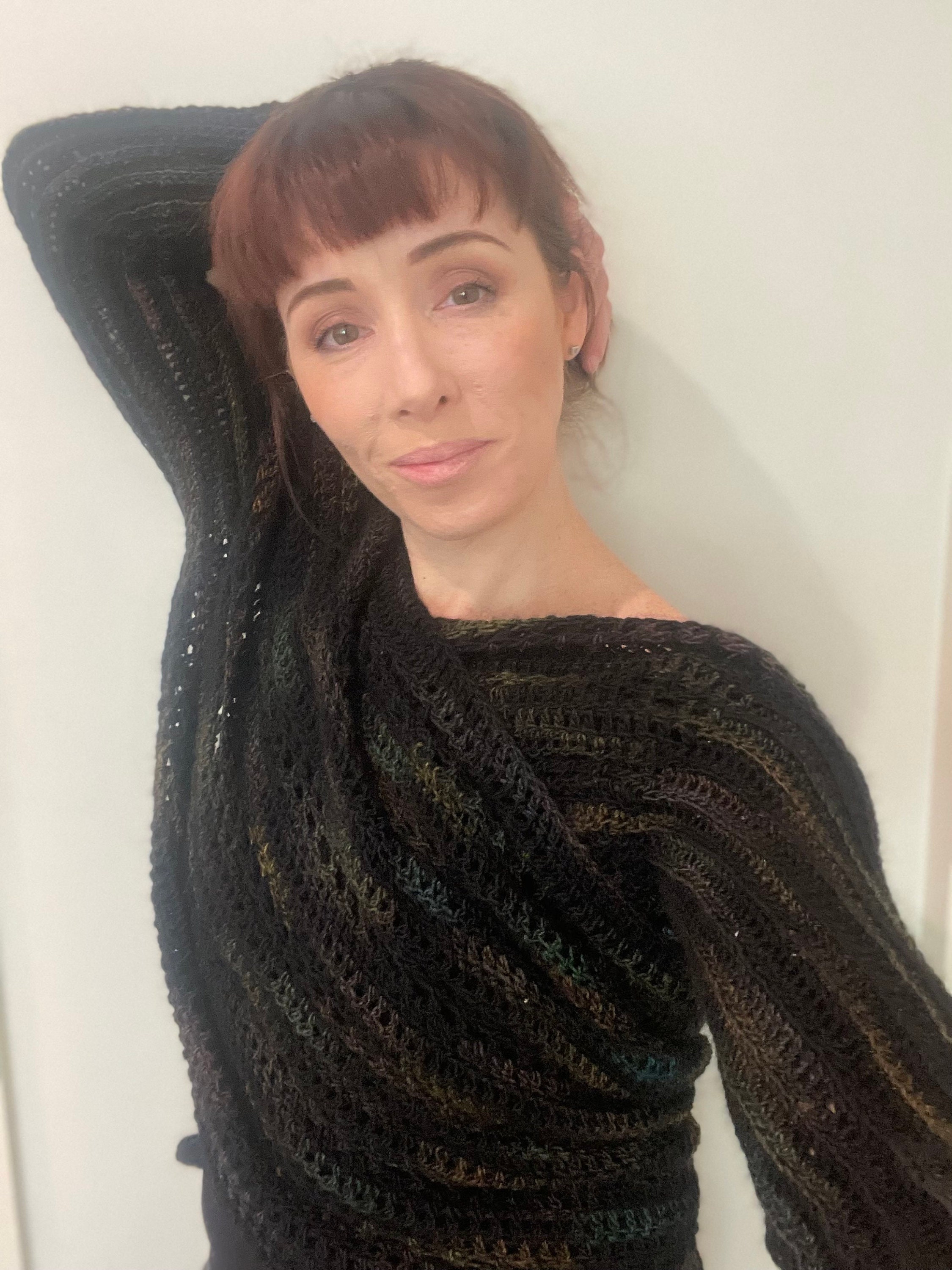 HUG ME Tight:easy All-sizes Crochet Pattern Sweater Scarf, Scarf With ...
