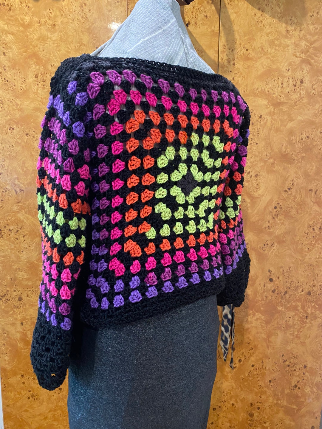 Granny Square Sweater Skulls: Simple Crochet Pattern - Etsy