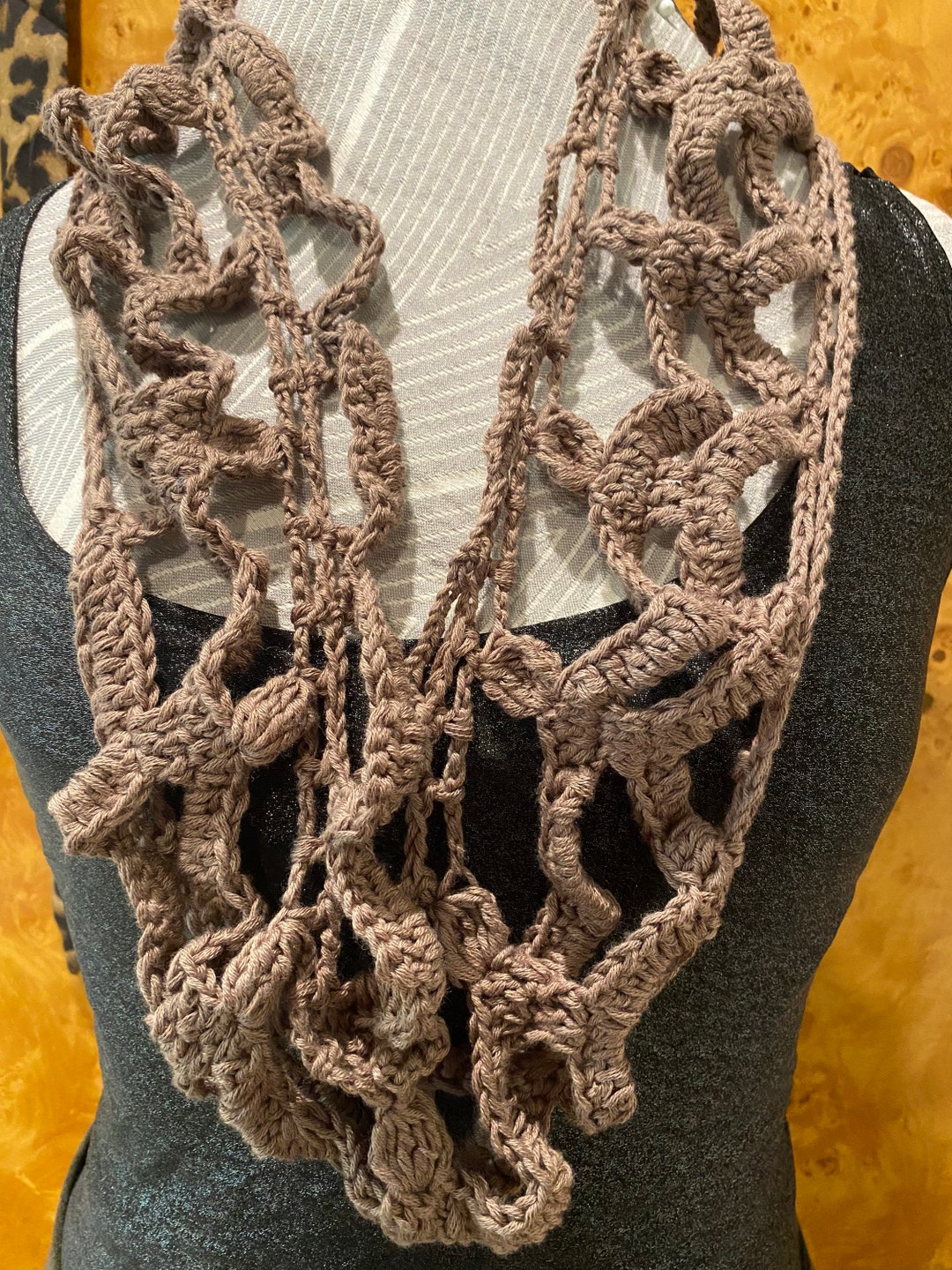 Circle of Friends Paper Doll Cowl/snood Crochet Pattern Instructions ...