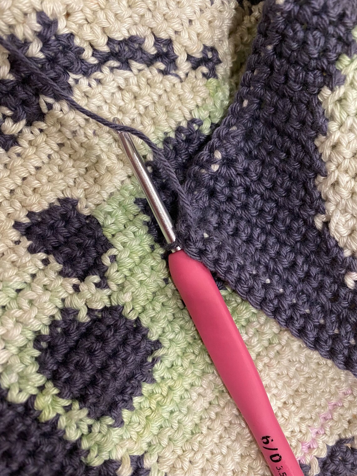 BATS ABOUT BATS 2 Crochet Pattern Squares: Photo Tutorial for - Etsy