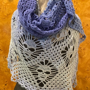Keepcalmandcrochets Skull SHAWL Crochet Pattern and Photo Tutorial ...