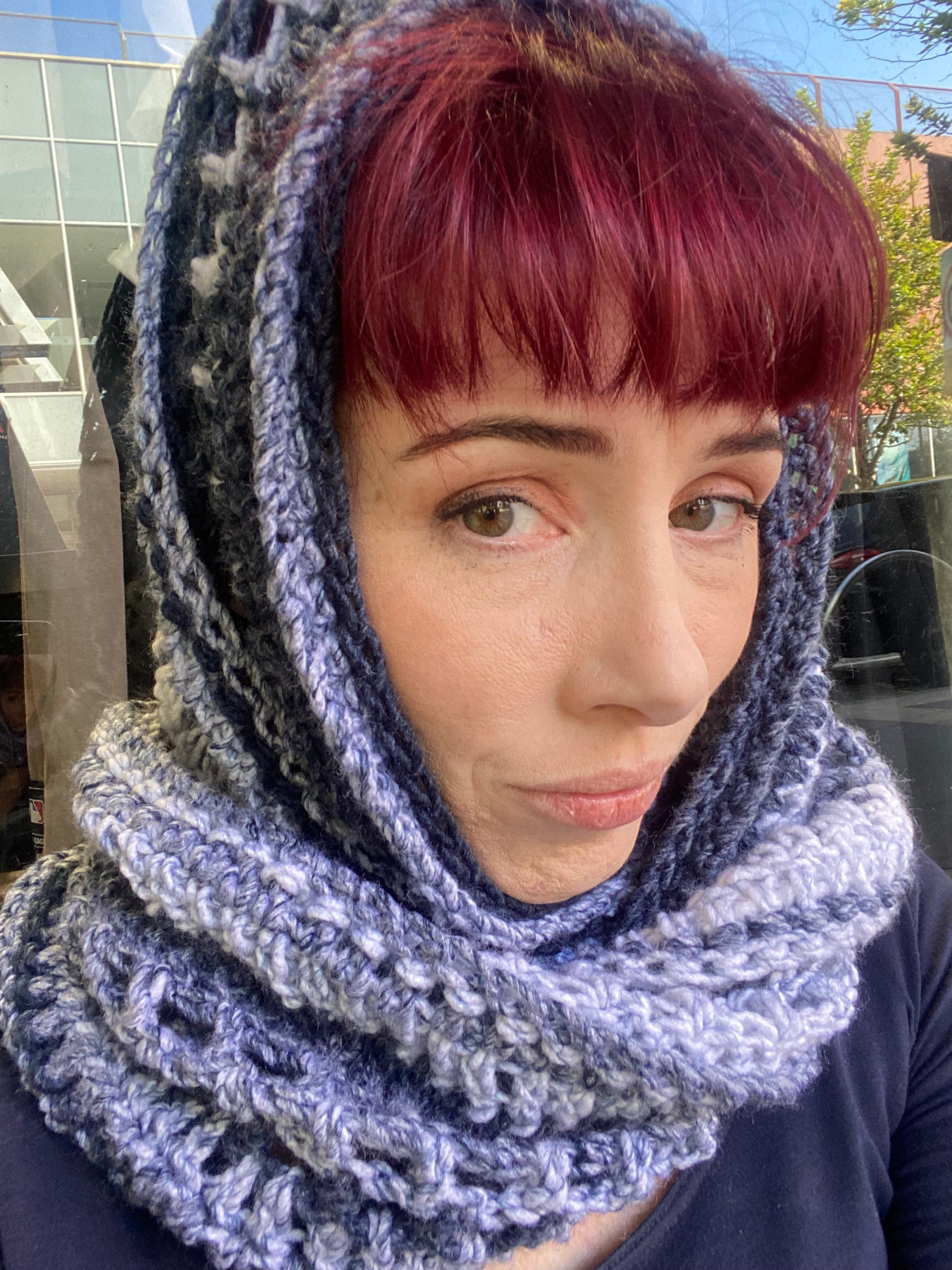 Wednesday’s SNOOD! How to Crochet Infinity Scarf/cowl/scoodie Photo ...