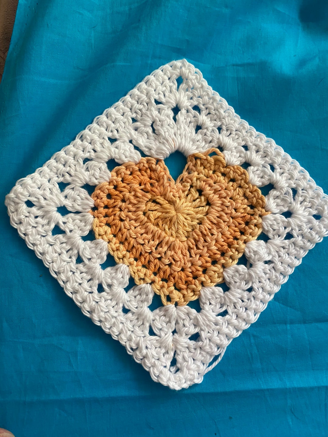 How to Crochet Barbie Singlet Pattern: Granny Square HEARTS - Etsy