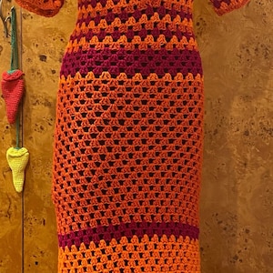 How to Crochet a Hexagon Hexi Cardi DRESS: Simple Mini/maxi/midi (easy ...