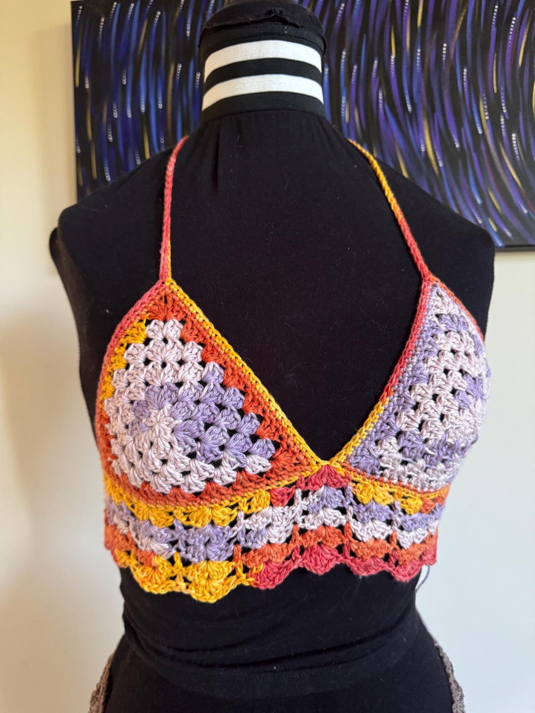 NOT Your Granny's Charmed Tank TOP (easy Beginner Crochet Pattern Photo ...