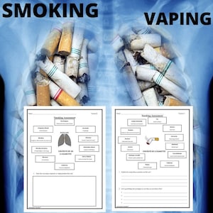 Health-smoking and Vaping Assessment & Classroom Poster - Etsy